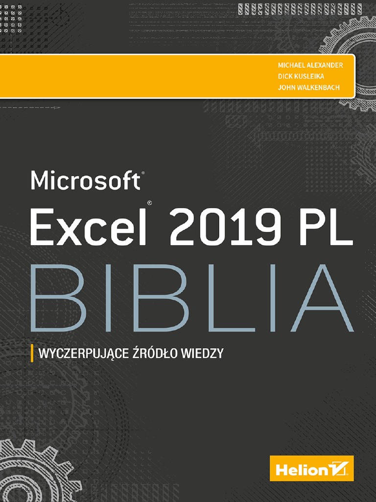 Excel 2019 PL Biblia | PDF