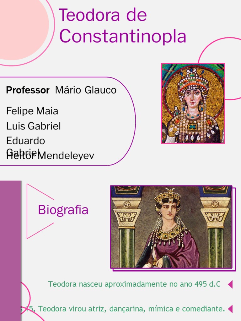 Teodora de Constantinopla, a imperatriz que transformou o Império ...