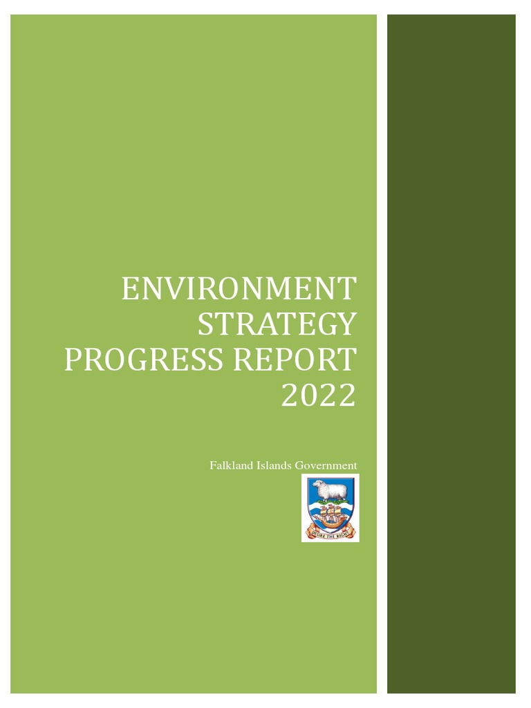 Environment Strategy Progress Report 2022 | PDF | Biodiversity ...