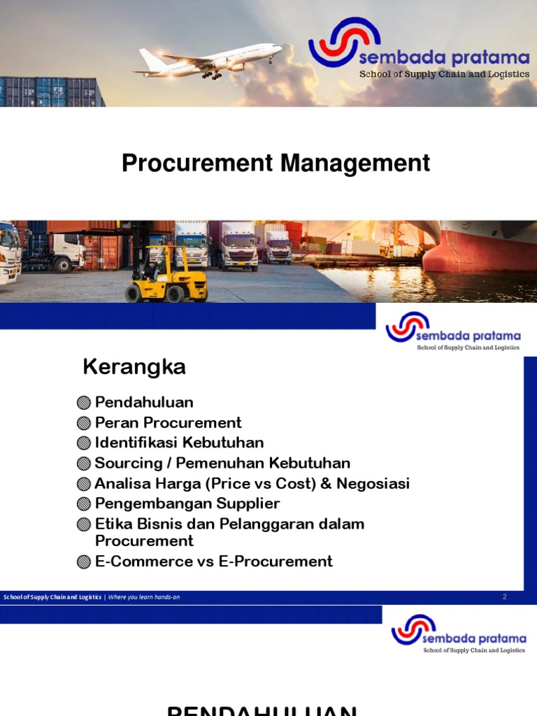 M3.2 Procurement Management | PDF