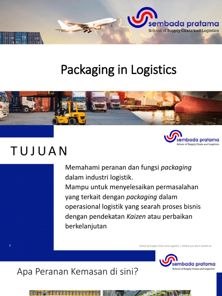 M3.3 Packaging in Logistics | PDF