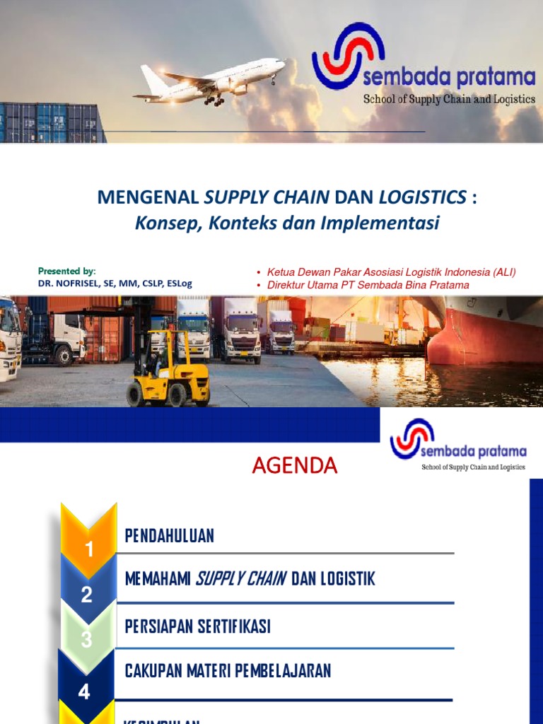 M1.1 Introduction To Logistics in CLIP | PDF | Supply Chain | Logistics