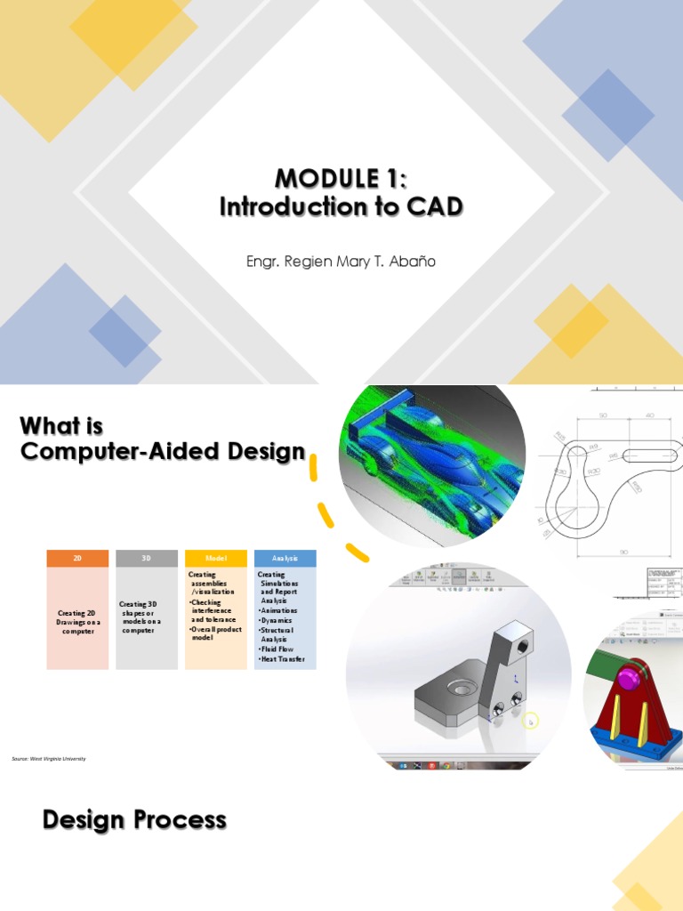 Module 1 - Introduction To CAD | PDF | Computer Aided Design | Design
