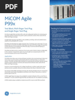 Micom P991 TEST BLOCK | PDF | Electrical Connector | Ac Power Plugs And ...