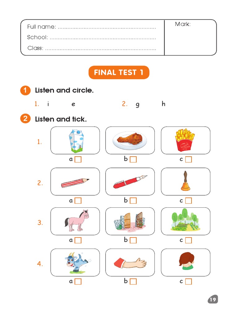 Grade 1 - Global Success | PDF