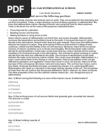 CBSE Case Study Questions Class 7 Science Wastewater Story | PDF ...