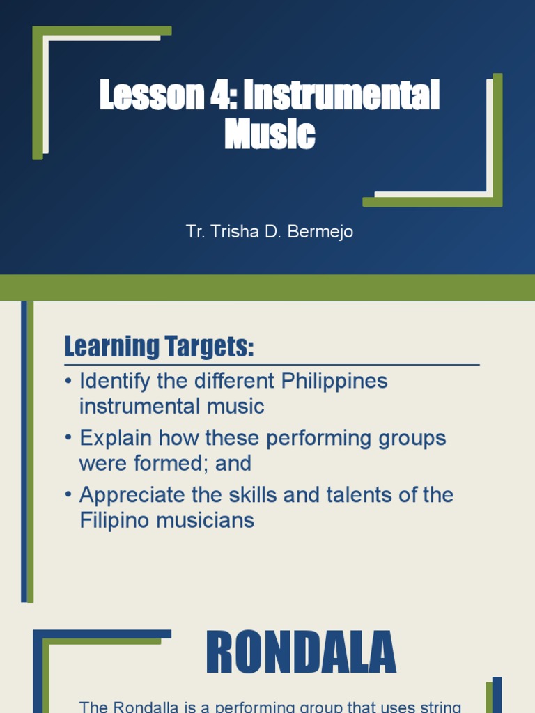 Filipino Instrumental Music | PDF | String Instruments | Guitars