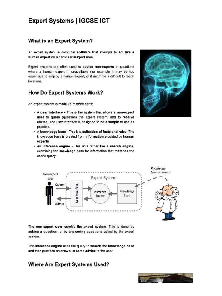 05 Unit 5 Expert System | PDF