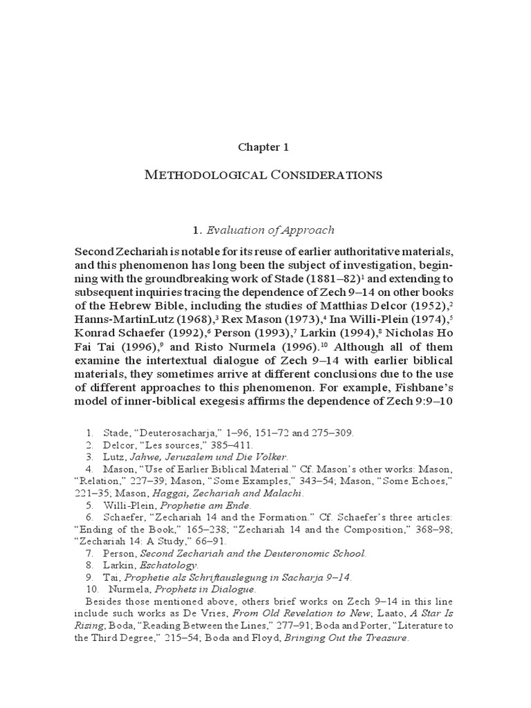 Lee - 2015 - An Intertextual Analysis of Zechariah 9-10 The Ea Pages 31 ...