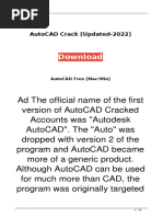An Introduction To Autocad For Beginners | PDF | Auto Cad | Menu ...