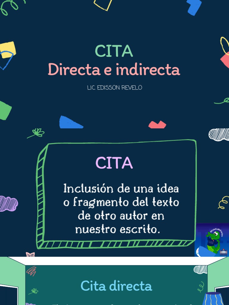 Citas Directas e Indirectas | PDF