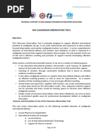 Multigrade Monitoring and Evaluation Tool | PDF | Learning | Education Theory