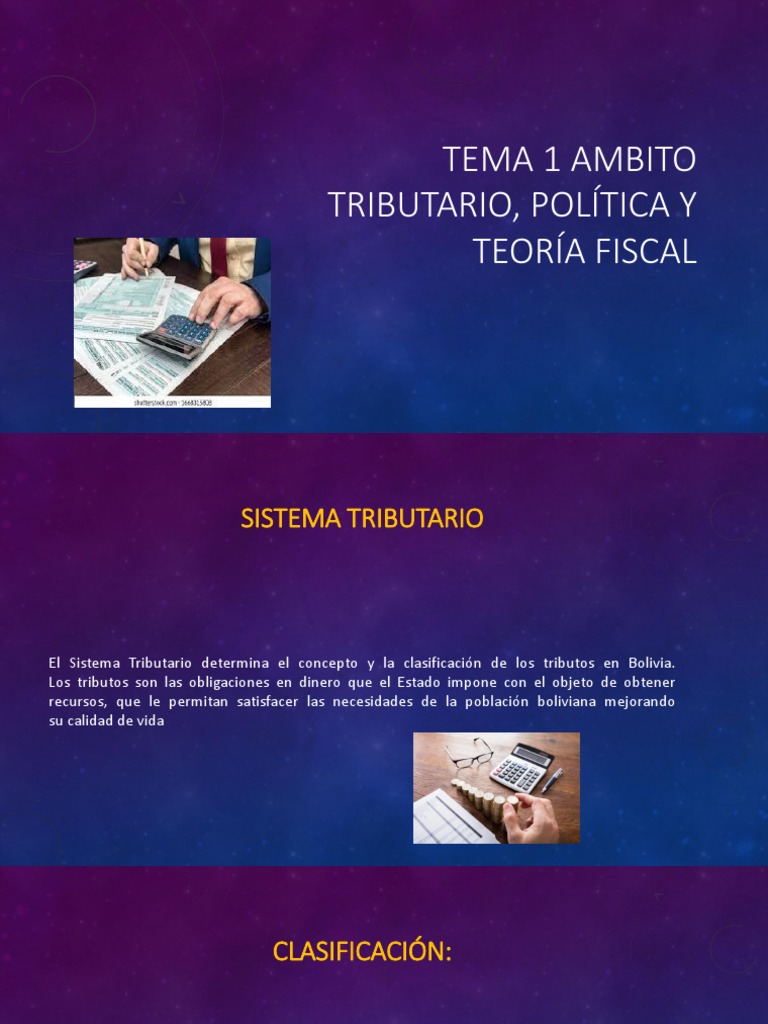 Tema 1 Ambito Tributario, Política y Teoría | PDF | Impuestos | Gobierno