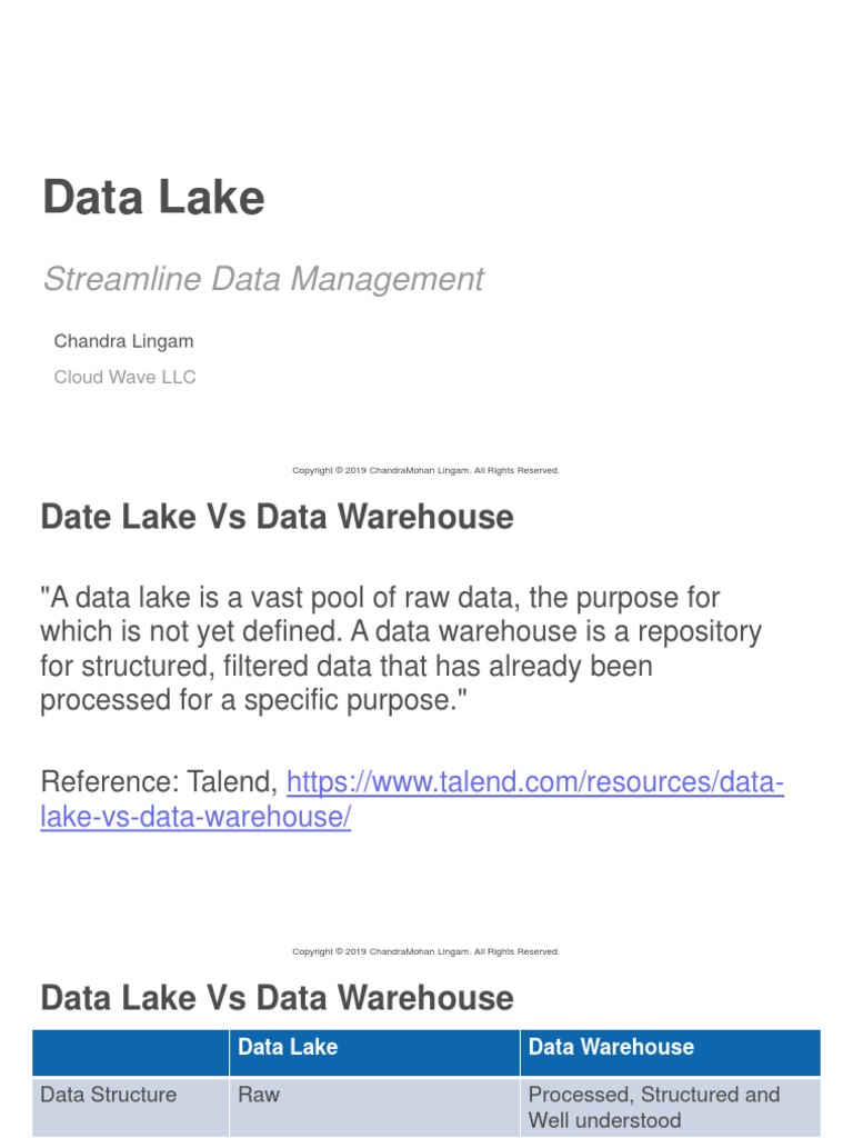 AWS Data Lake | Download Free PDF | Apache Spark | Amazon Web Services