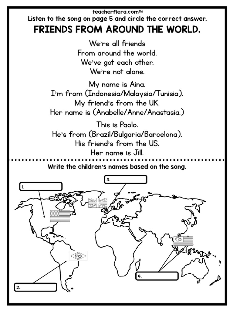 Y4 Module 1 Worksheets 4 | PDF