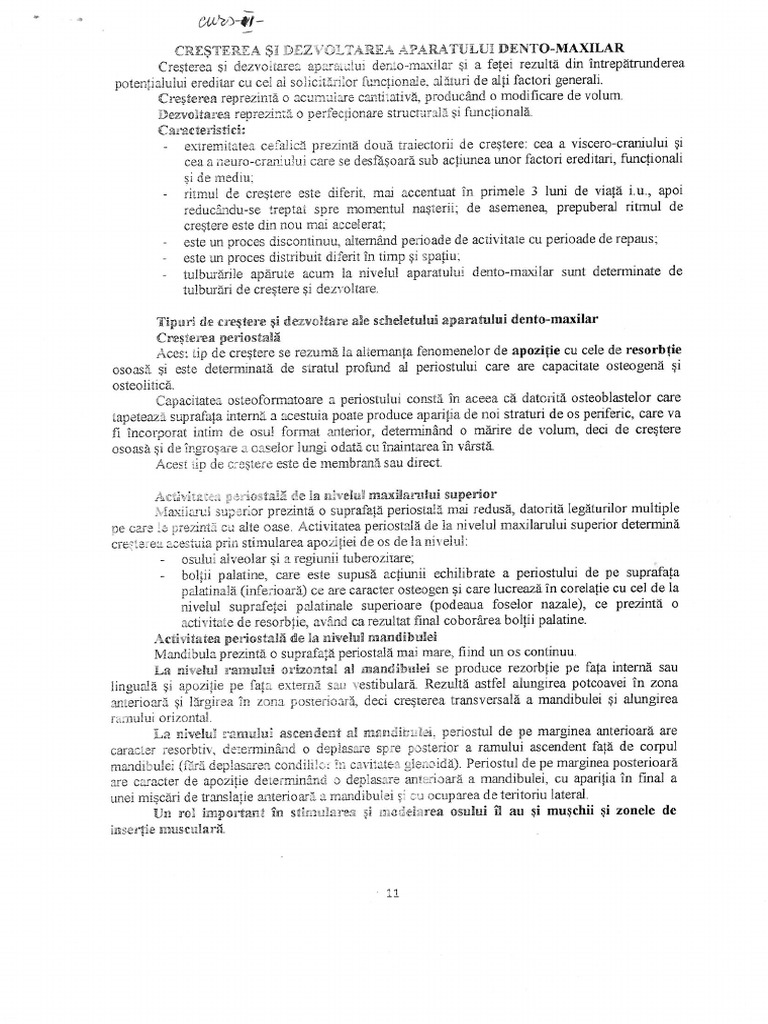 Cursuri Medicina Dentara | PDF