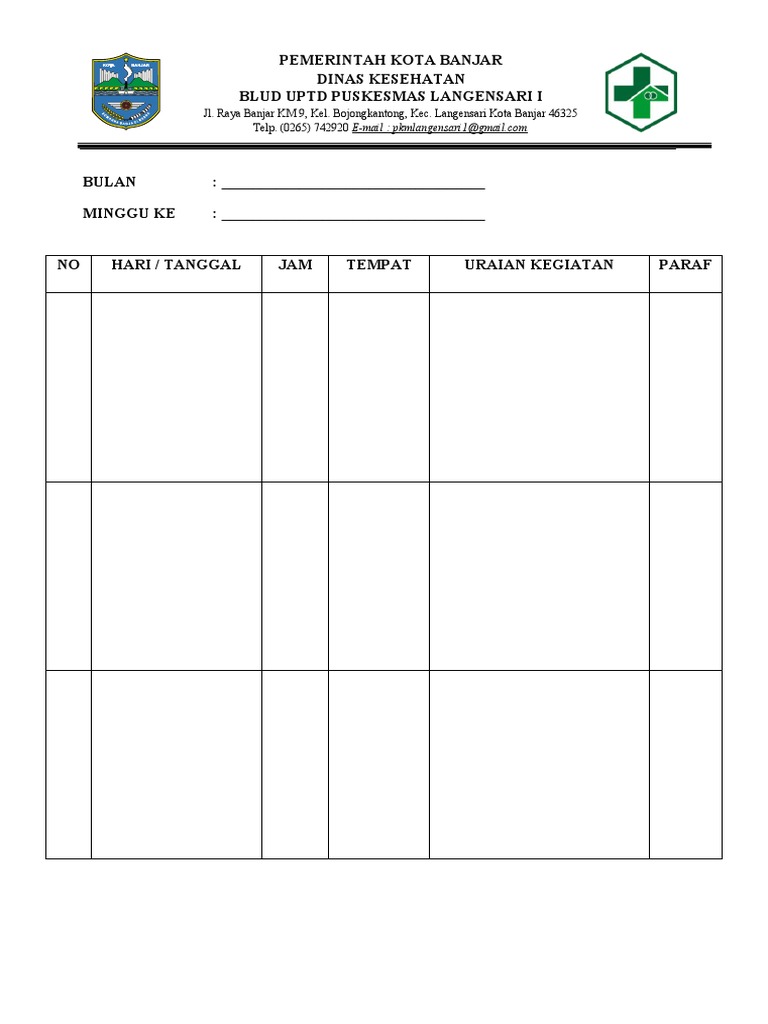 Format Buku Visum | PDF