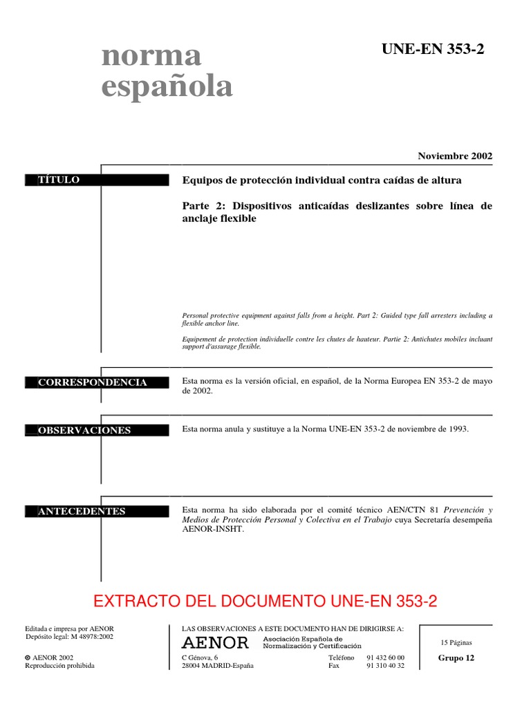Une-En 353-2 | PDF