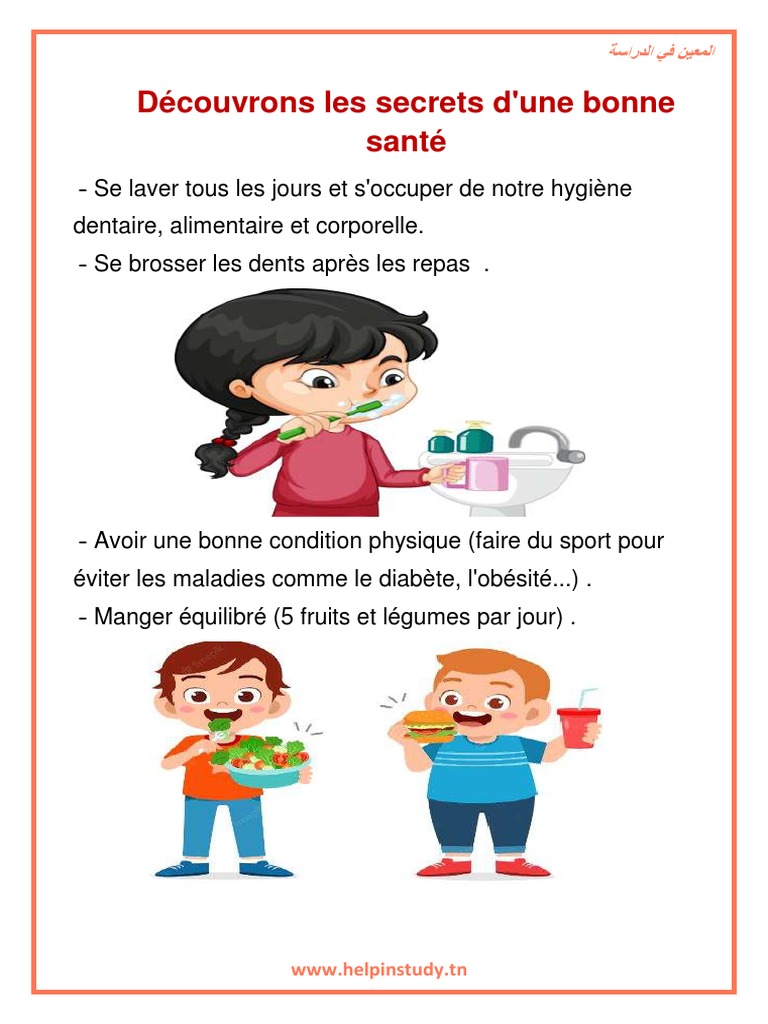 Secrets d'une bonne santé en 5ème | PDF | Développement personnel