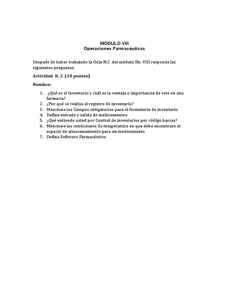 Actividad 2 Modulo 5 | PDF