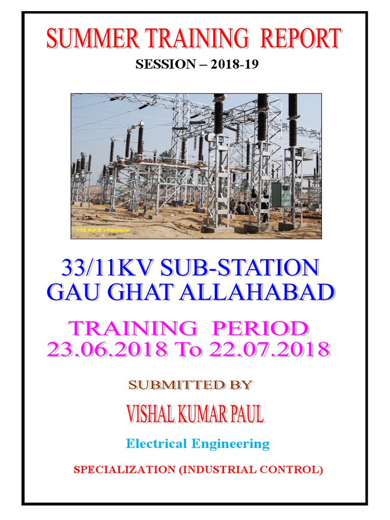 Electrical Summer Training Report | PDF