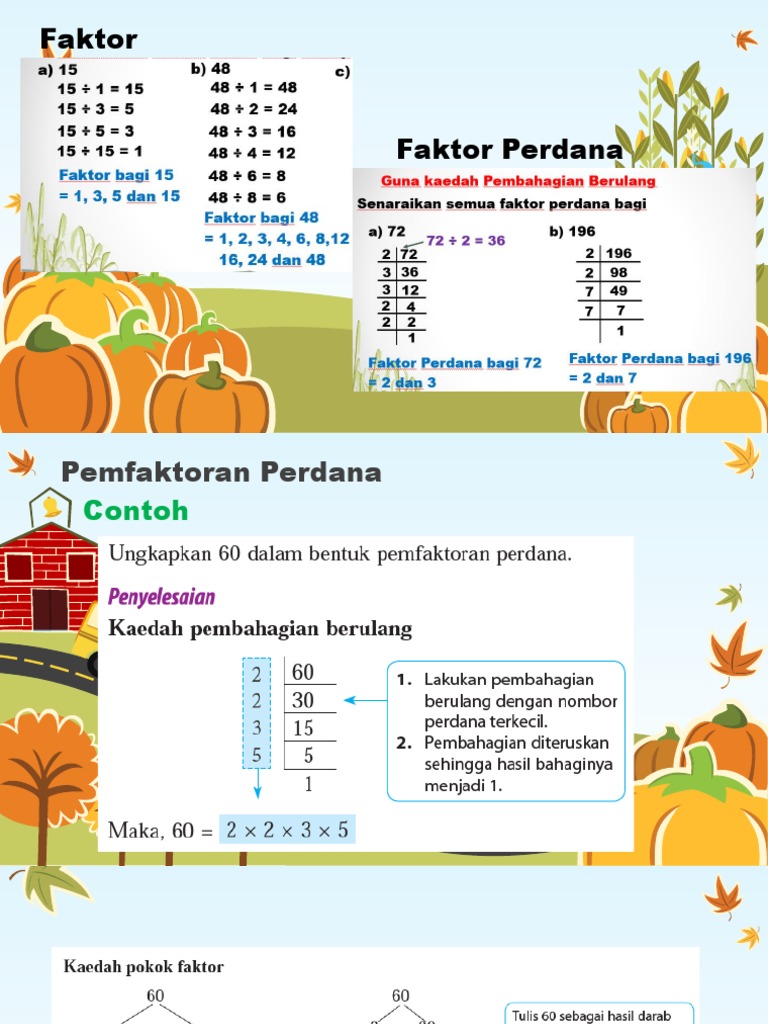 PDPR Mat t1 Faktor Sepunya, FSTB | PDF
