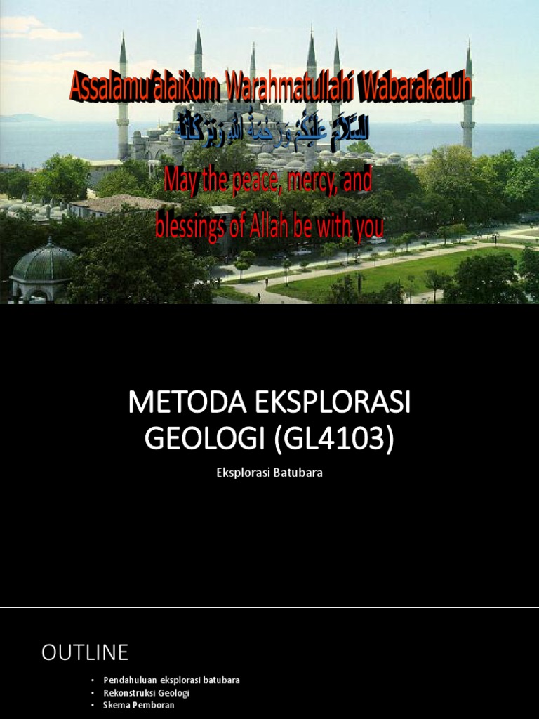 Eksplorasi Batubara | PDF