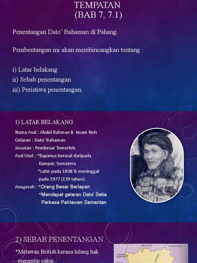 Dato'Bahaman | PDF