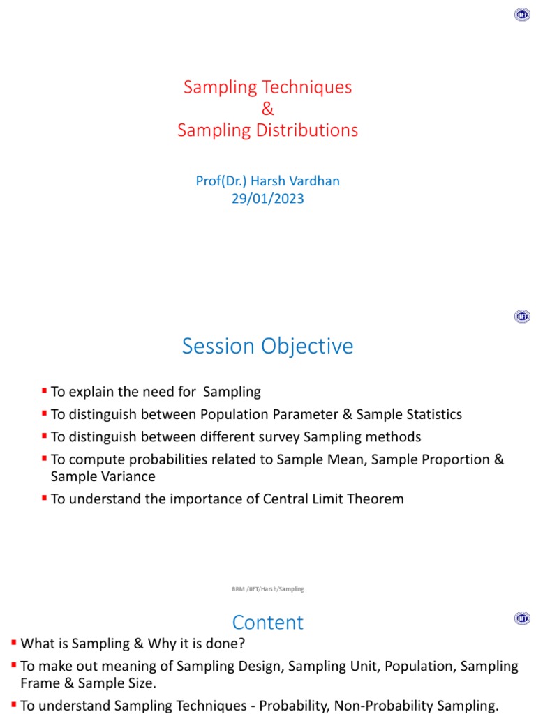 BRM Sampling | Download Free PDF | Sampling (Statistics) | Stratified ... BRM Sampling | Download Free PDF | Sampling (Statistics) | Stratified ...
