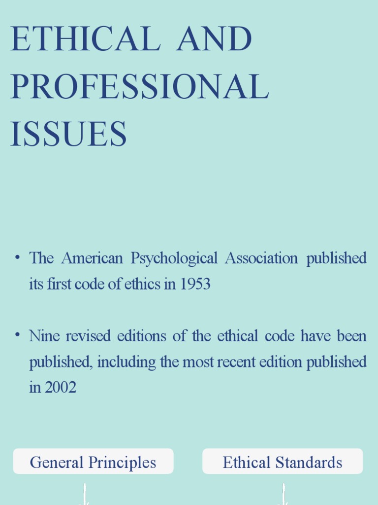 Clinical Psych (Code of Ethics) | PDF | Psychotherapy | Confidentiality