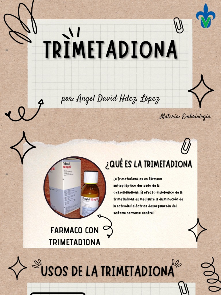 Trimetadiona Angel David | PDF | El embarazo | Medicina