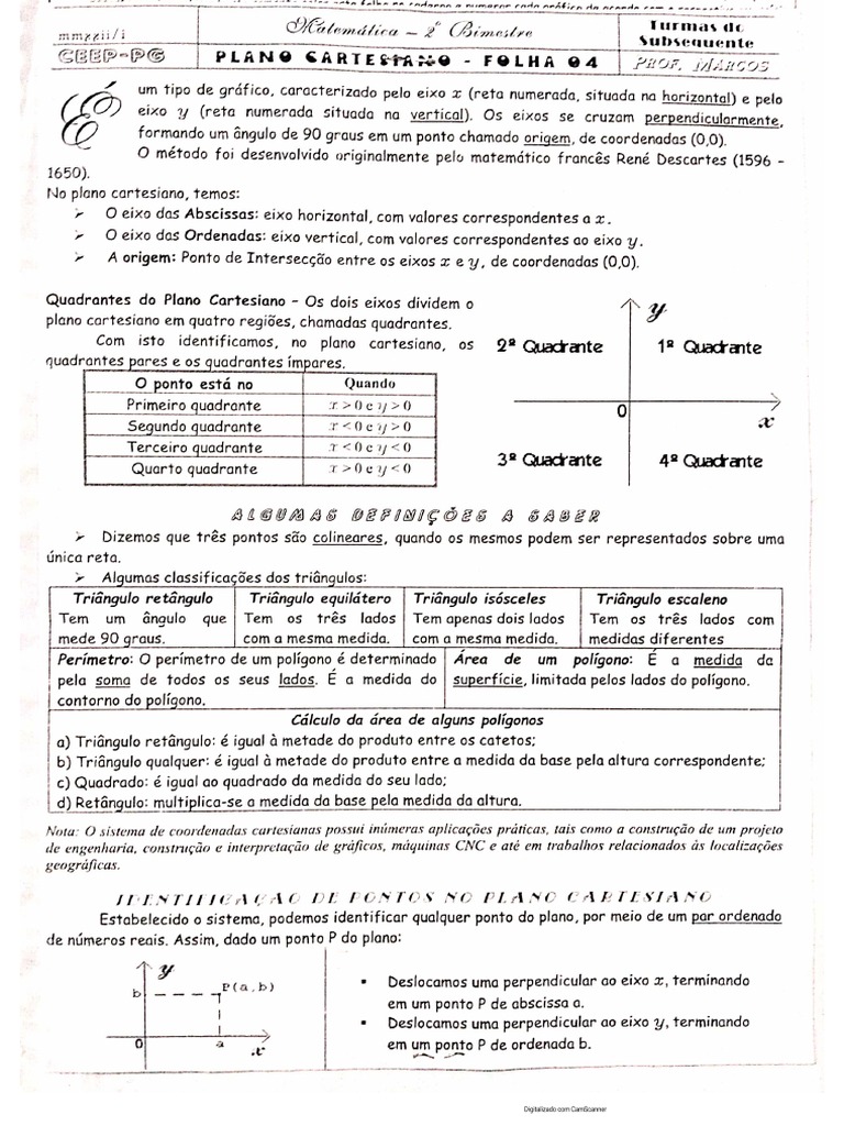 Matemática Segundo Grau | PDF