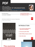 ISO 37000:2021 Governance Guidance | PDF