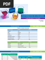 Escalera para Conversión de Unidades | PDF | Metrología | Cantidad