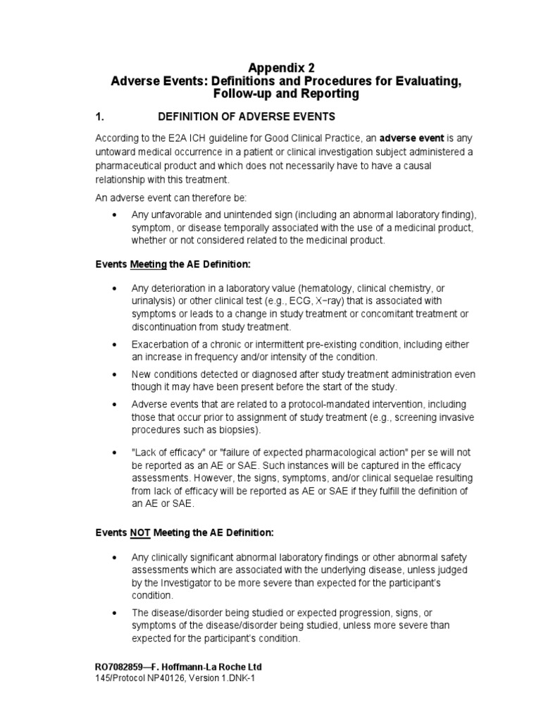 NP40126 Sae | PDF | Clinical Trial | Pathogen
