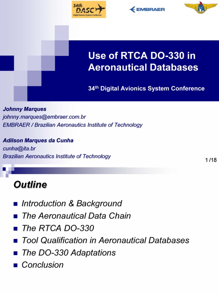 Use of RTCA DO-330 in Aeronautical Databases | PDF | Computer Engineering | Computer Science