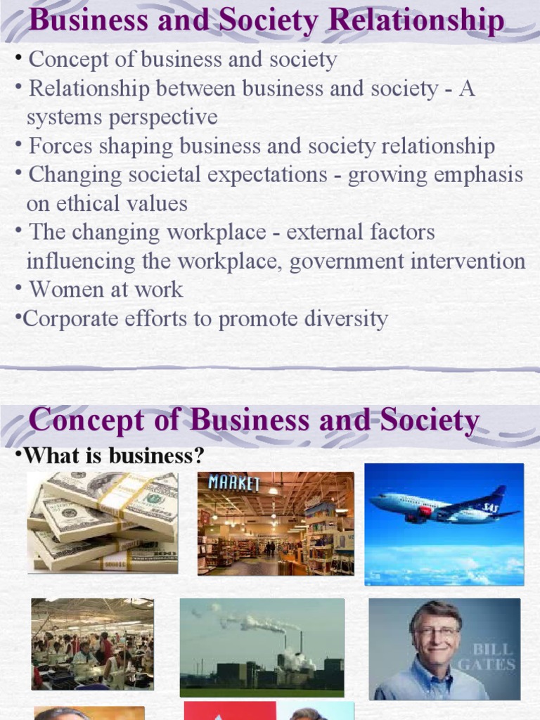 Business and Society Chapter 1 | PDF | Business | Society