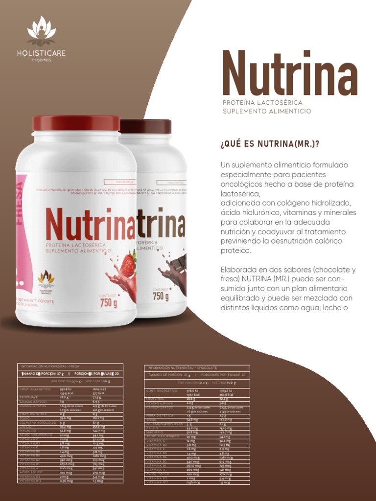 Nutrina - FT | PDF | Serotonina | Cáncer