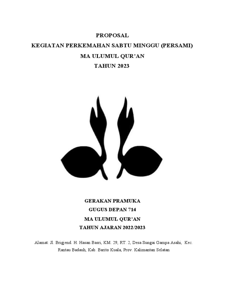 Proposal Persami | PDF