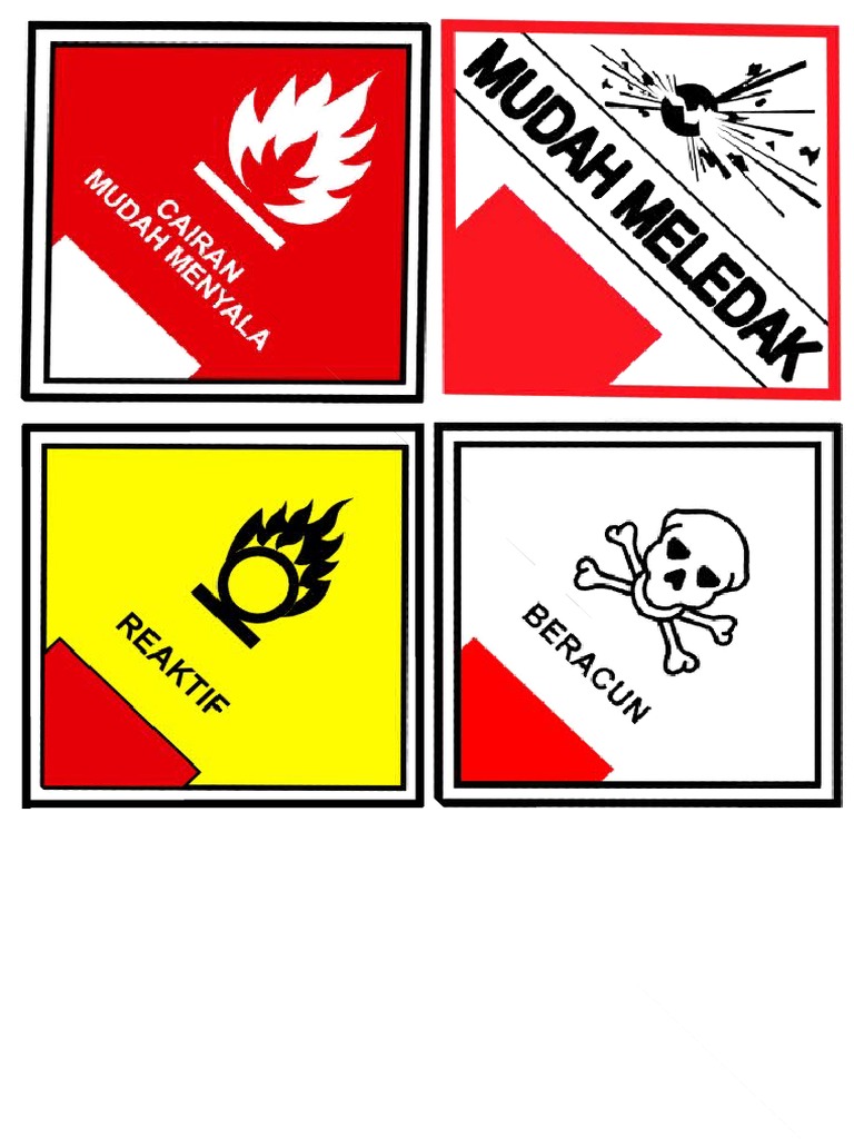 Label Limbah B3 | PDF