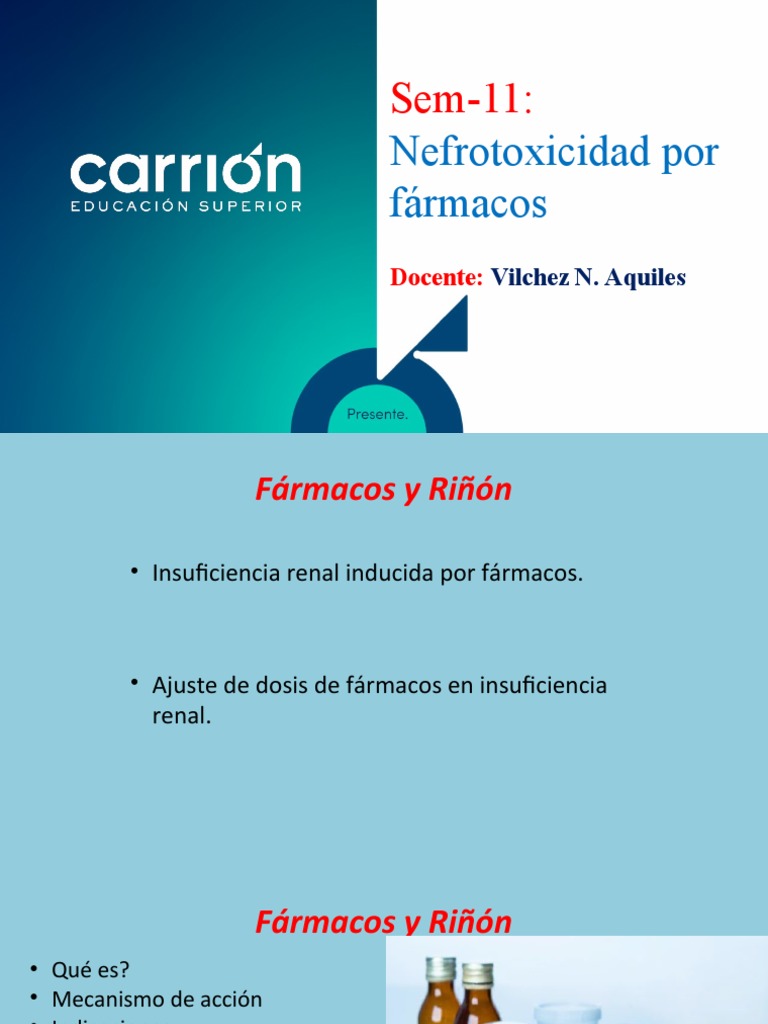 Sem 11 Nefrotoxicidad | PDF | Droga anti-inflamatoria libre de ...
