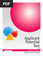 Purdue Non Language Test | PDF | Psychometrics | Test (Assessment)