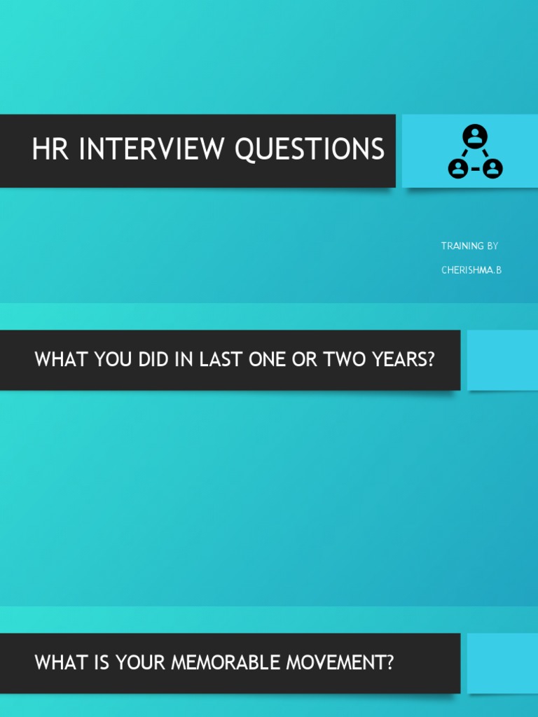 Essential HR Interview Questions Guide | PDF