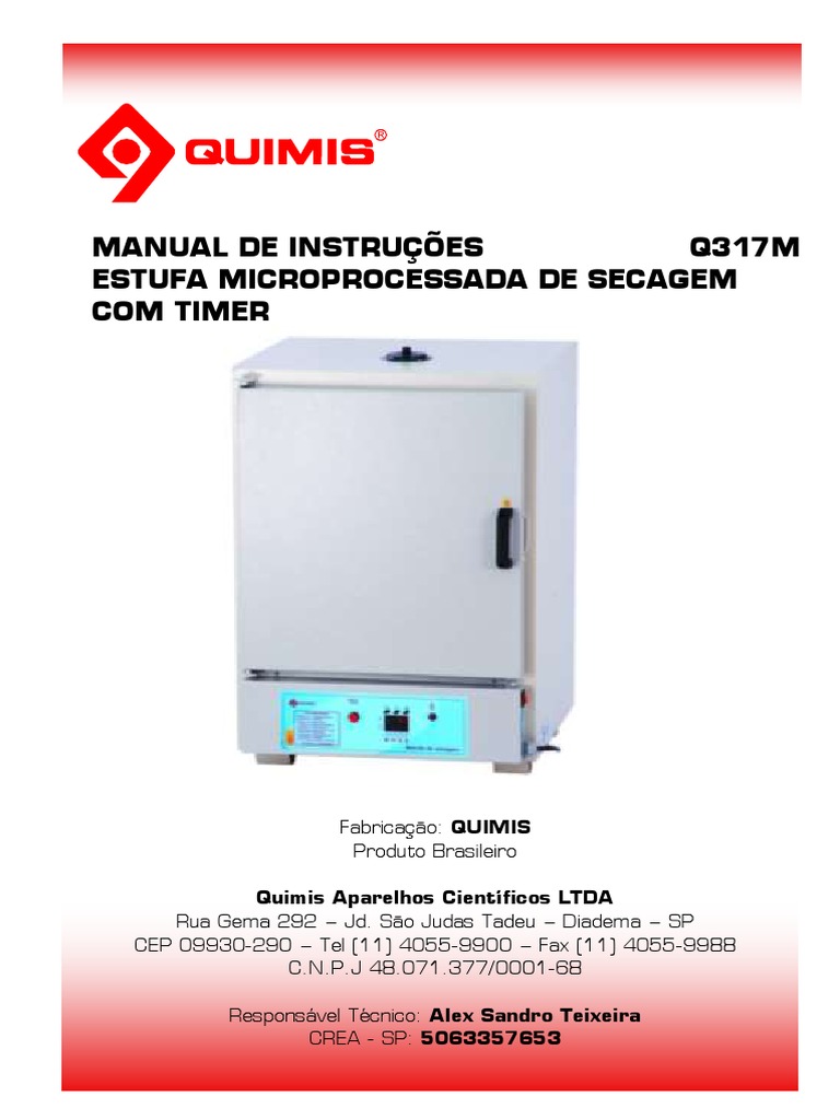 Q317M - Manual Estufa | PDF | Termostato | Temperatura