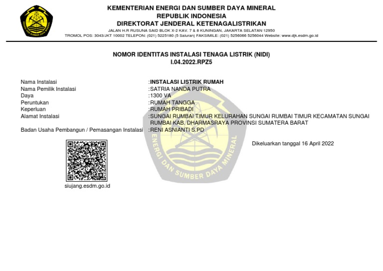 Contoh Nidi | PDF