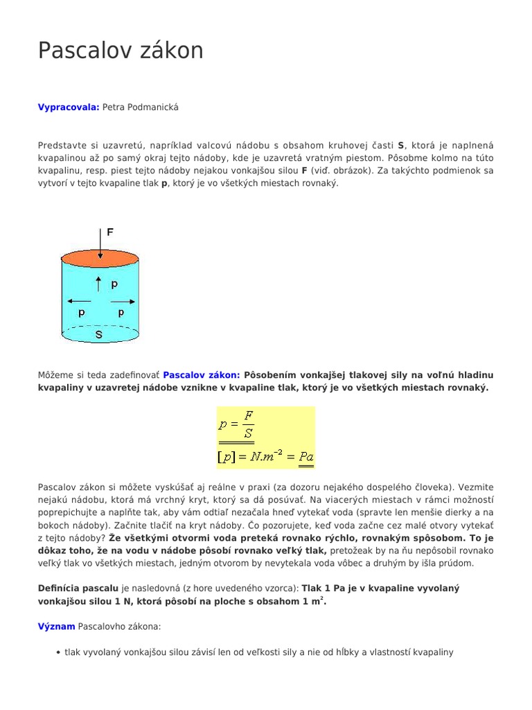 Pascalov Zakon 20230119 055202 | PDF
