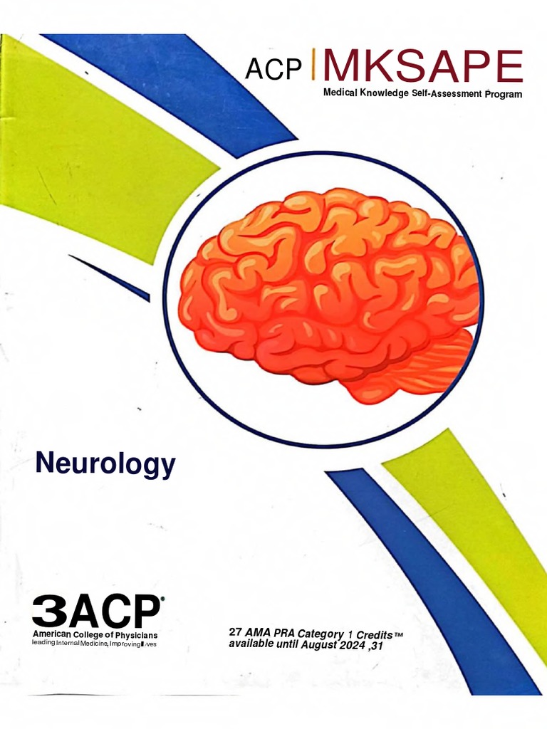 ACP MKSAP 19 Medical Knowledge Self-Assessment Program NEUROLOGY ...