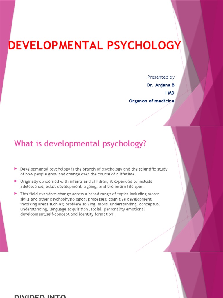 Overview of Developmental Psychology | PDF | Developmental Psychology ...