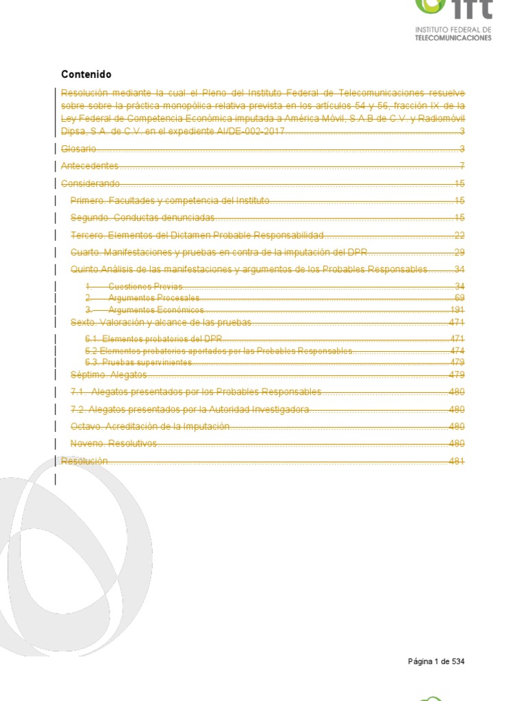Proyecto de Resolución Claro II - revSFS - TODOS | PDF | Telecomunicaciones