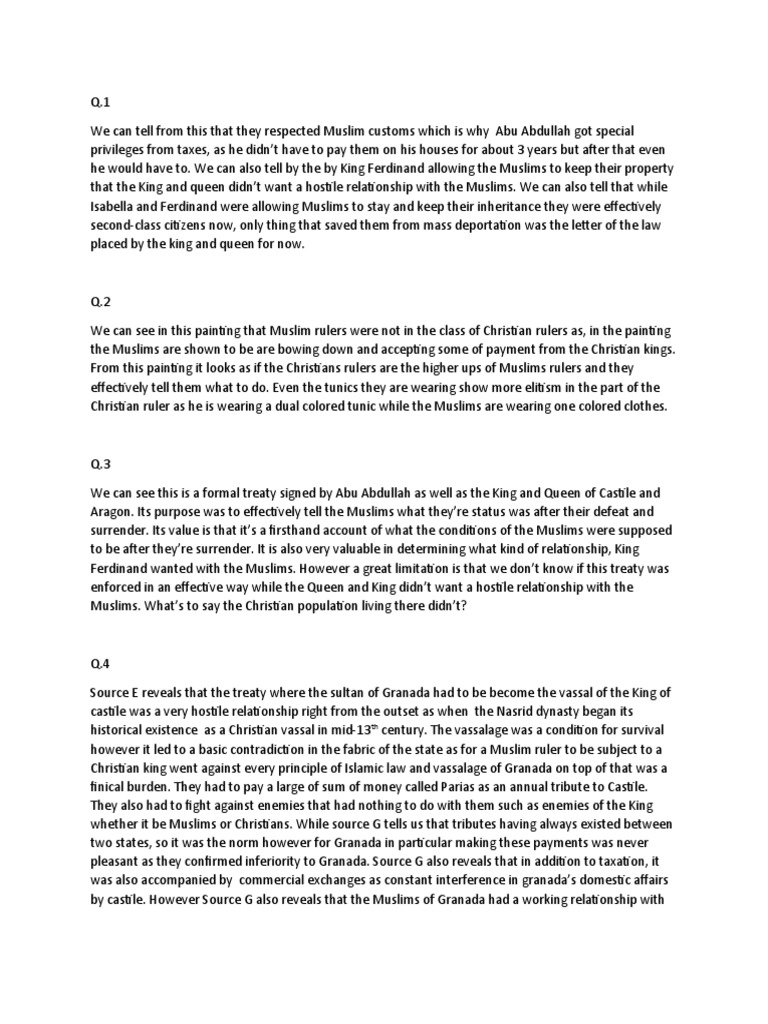 Fall of Granada | PDF